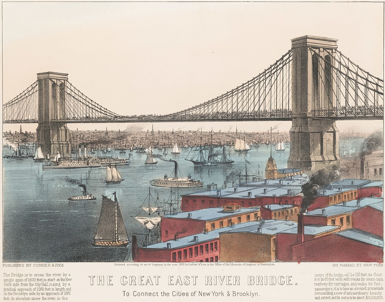 When They Built The Big Bridge (October 1956, Volume 7, Issue 6)