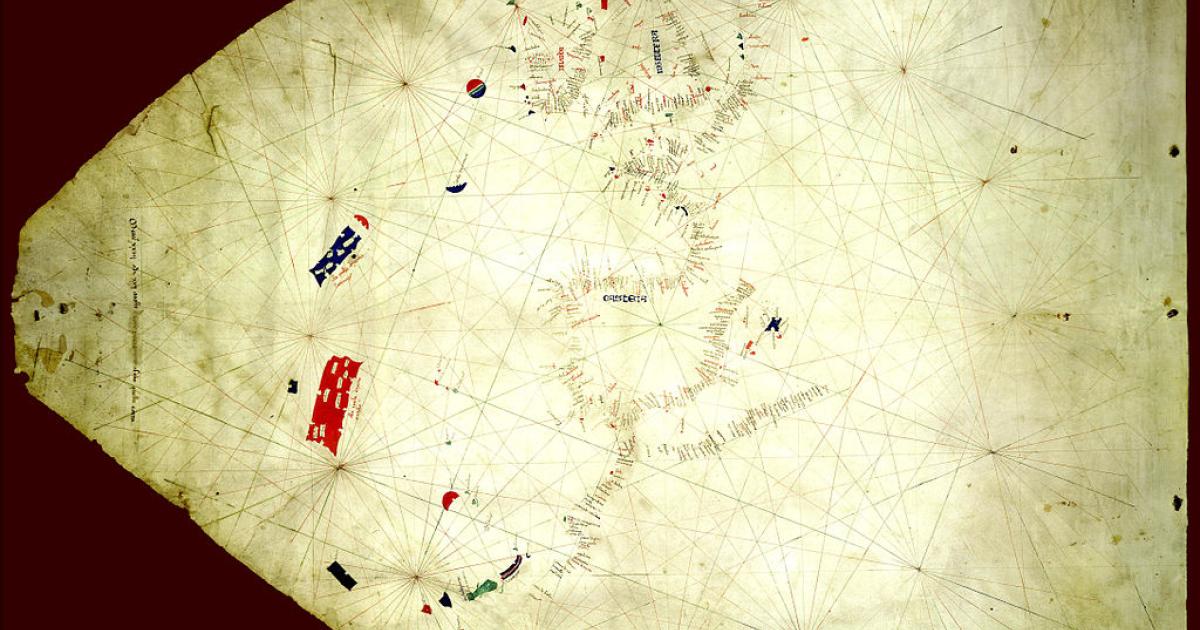 Map Of America Before Columbus